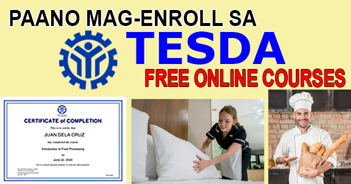 Paano Mag-enroll sa TESDA Online Program?