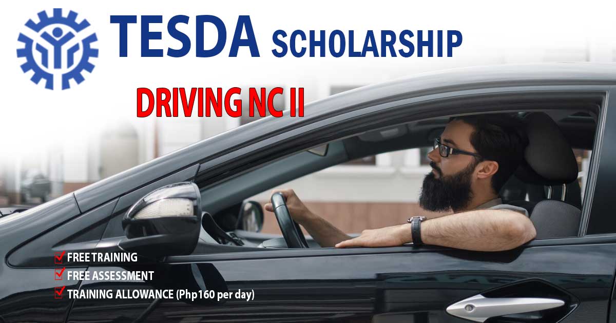 TESDA Driving NC II Scholarship with Allowance